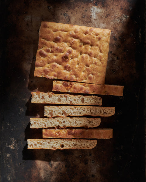 Zeally Bay Sourdough Certified Organic Genovese Focaccia Slab